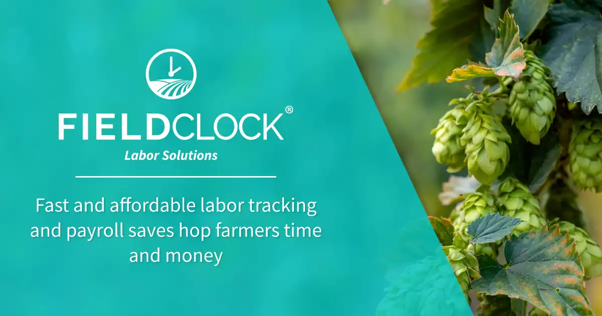 FieldClock - Manage your hop farm labor and harvest more effectively