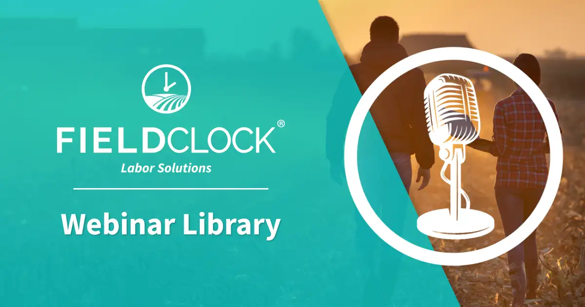 FieldClock Webinar Library